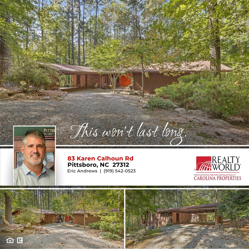 83 Karen Calhoun Rd, Pittsboro, NC 27312