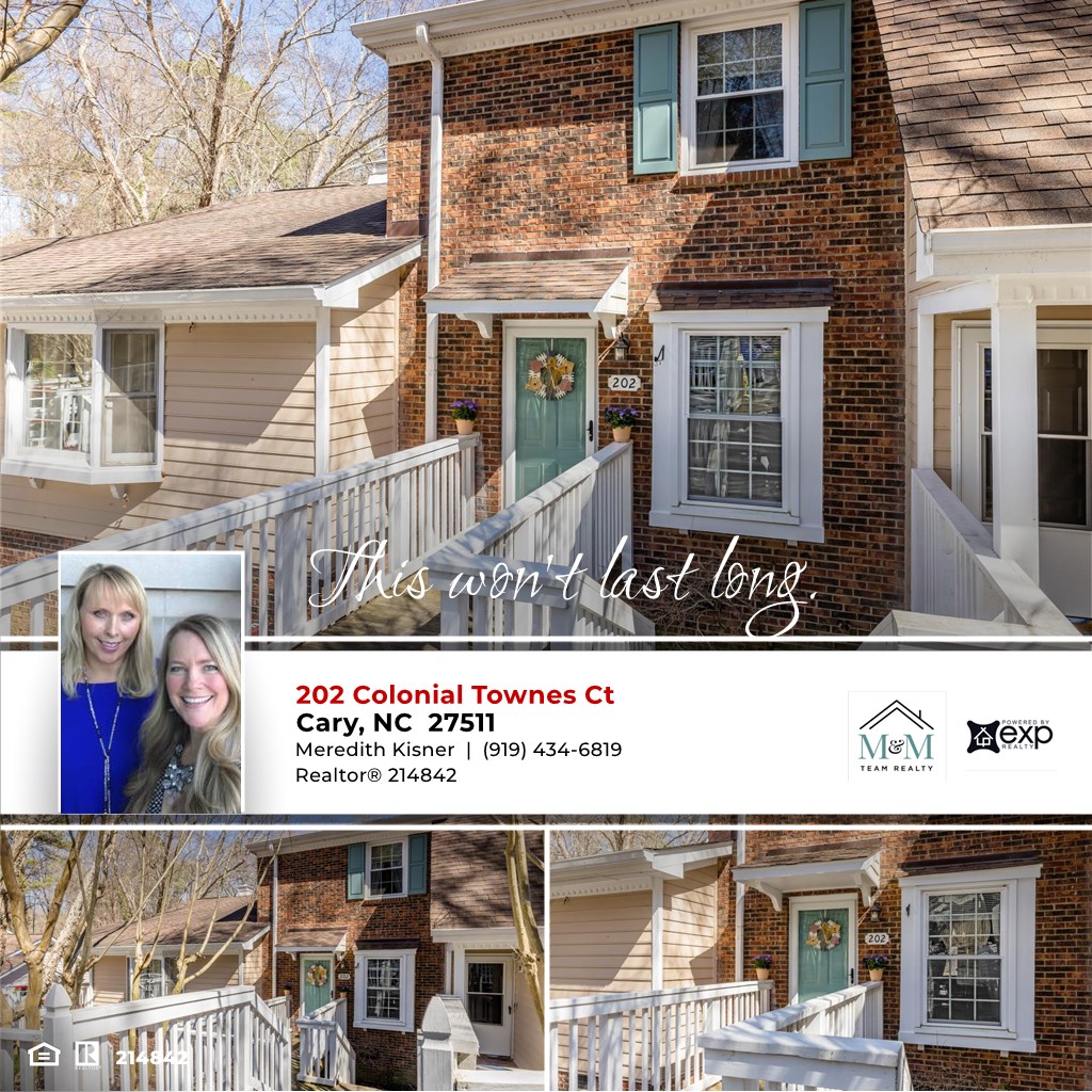 202 Colonial Townes Ct, Cary, NC 27511